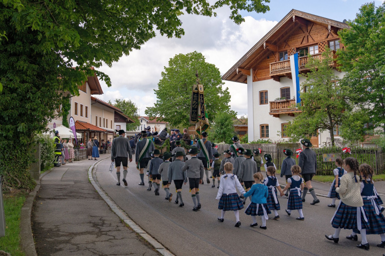 Feuerwehrfest in Höhenrain - G.T.E.V. Alpengrün Großhöhenrain